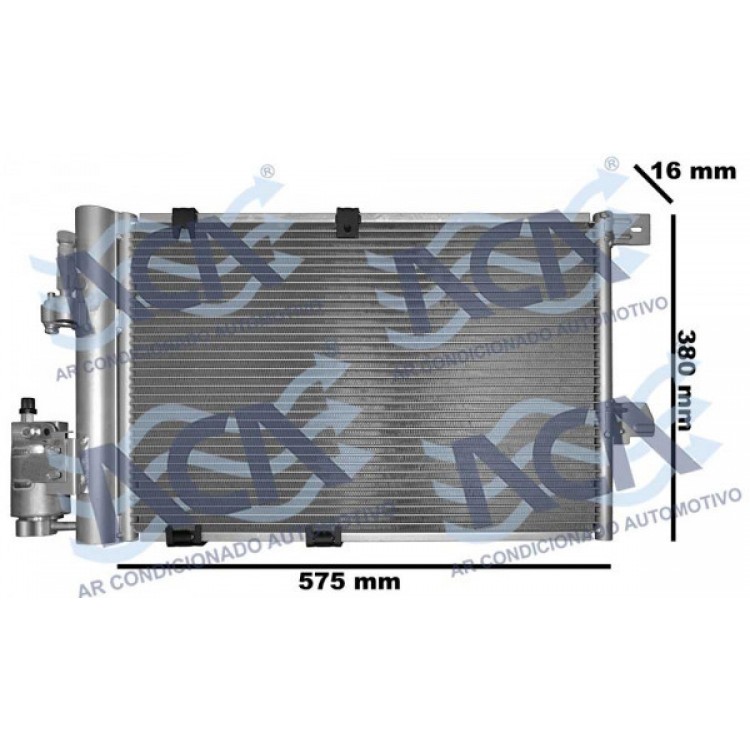 CONDENSADOR ASTRA 1.8 1999/2009 ASTRA 2.0 1999/2009 VECTRA 2.0 2006/ ...
