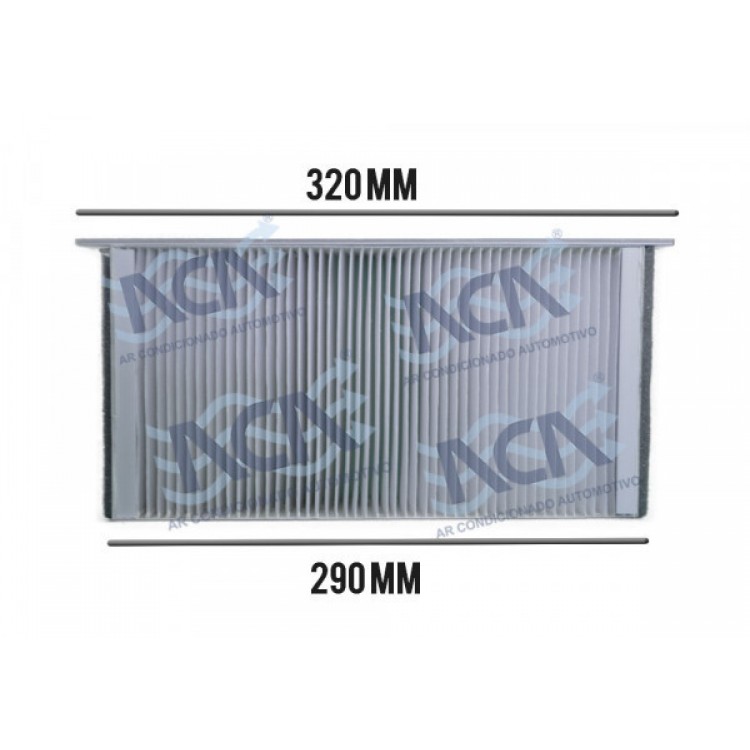 FILTRO P MAQ AGRIC VOLVO ESCAVADEIRA 14503269 MEDIDA 290 X 150 X 53 OEM ...