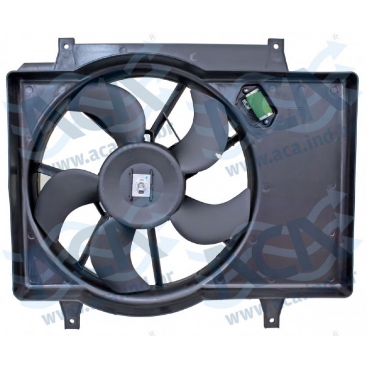 ELETRO VENTILADOR CONDENSADOR AR CONDICIONADO CAMINHAO VOLVO VM 24V ...