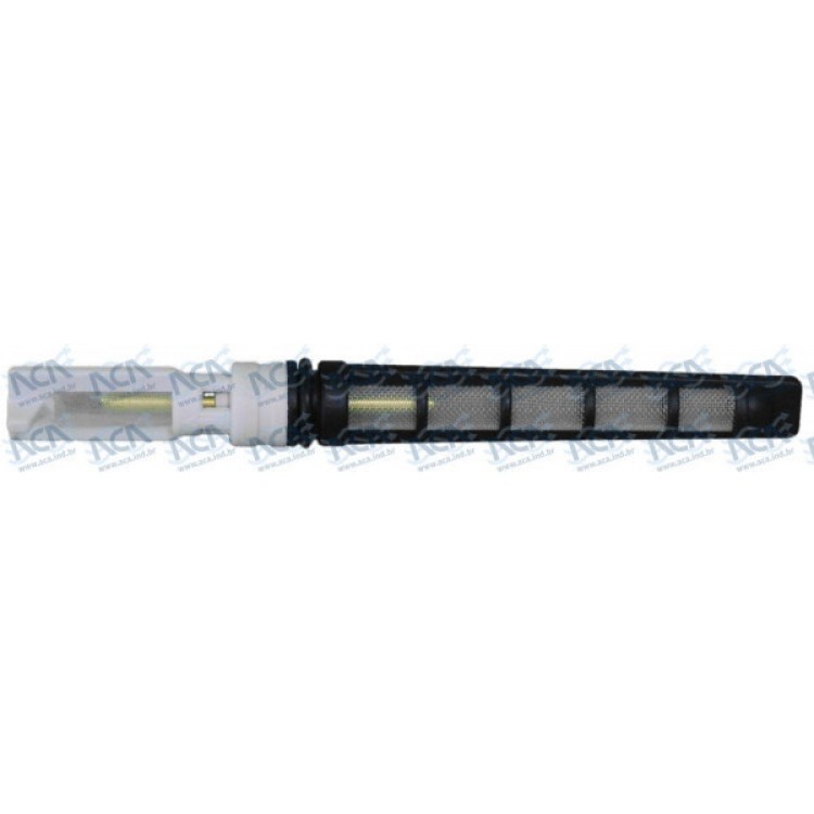 TUBO EXPANSOR PRETO 01 ORING C/TRAV SUP | ACA - Ar Condicionado Automotivo