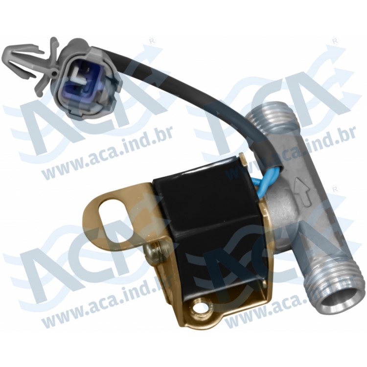 VALVULA SOLENOIDE P/ PASSAGEM DE GAS 12V | ACA - Ar Condicionado Automotivo